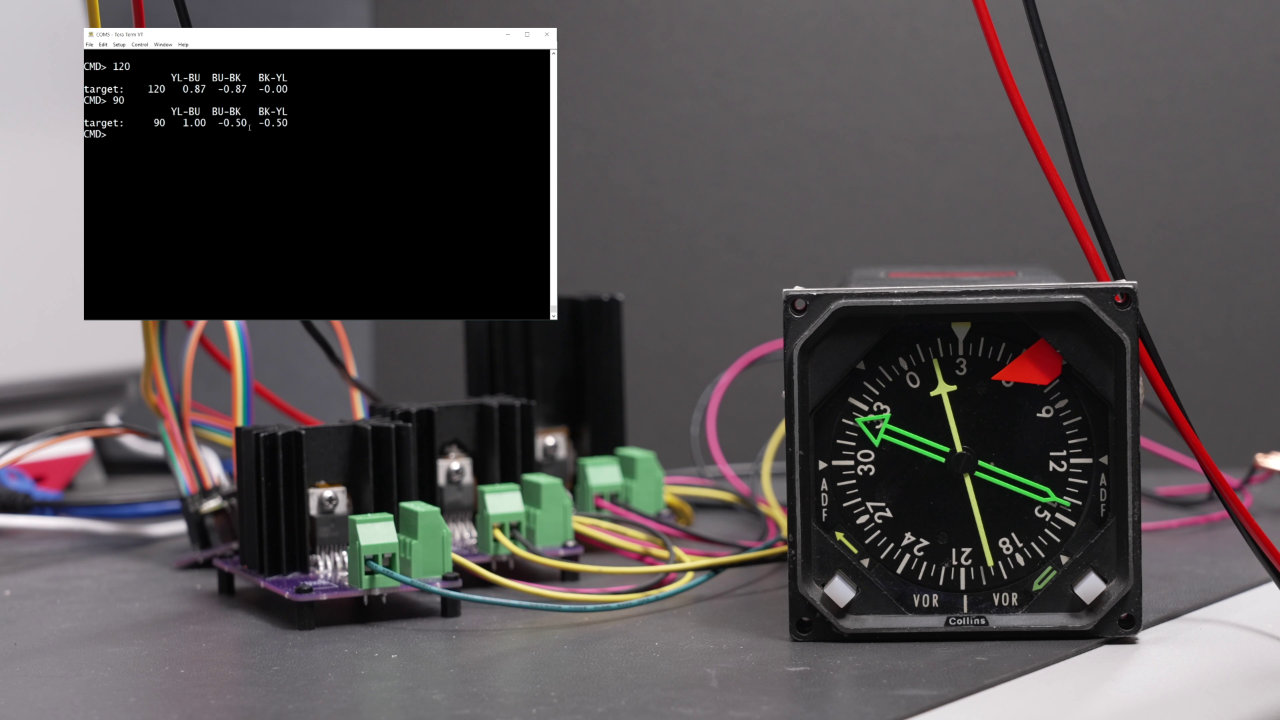Positioning a Synchro Receiver’s Shaft from a Terminal Window | Photons ...